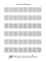Ron Hackett Music|Guitar Worksheets